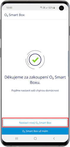 O2 | Podpora | O2 Smart Box 2 – první zprovoznění