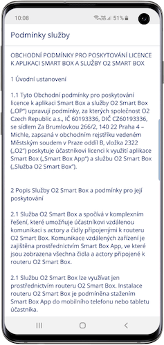 O2 | Podpora | Tovární nastavení O2 Smart Boxu 2