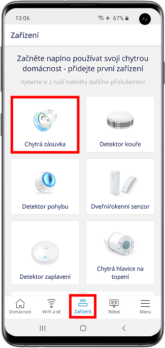 O2 | Podpora | Chytrá zásuvka | Nastavení O2 Smart Box