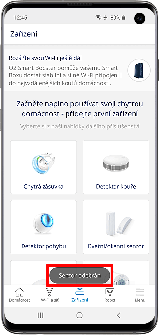 O2 | Podpora | Venkovní kamera | Nastavení O2 Smart Box