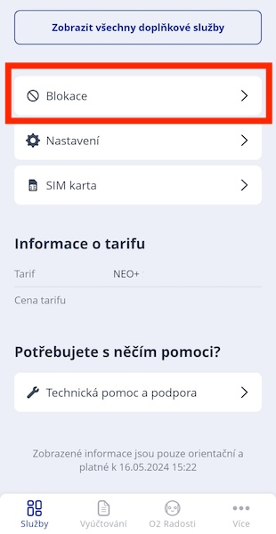 O2 | Podpora | Nastavení roamingu v Moje O2