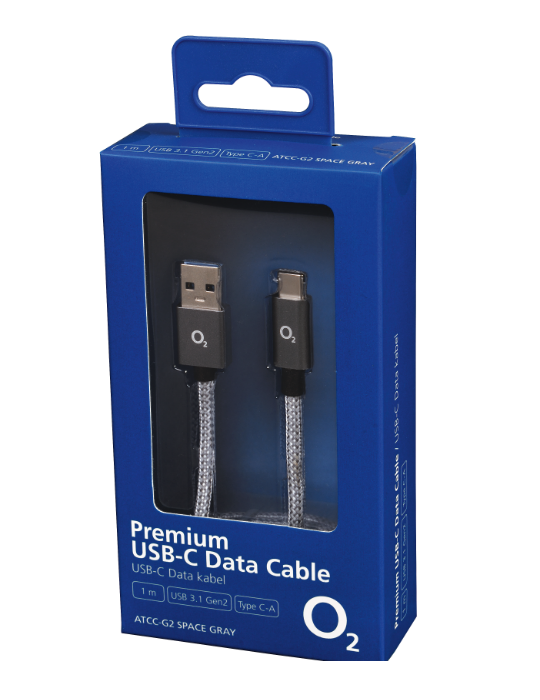 O2 Kabel datový prémiový USB-C Gen2 | O2